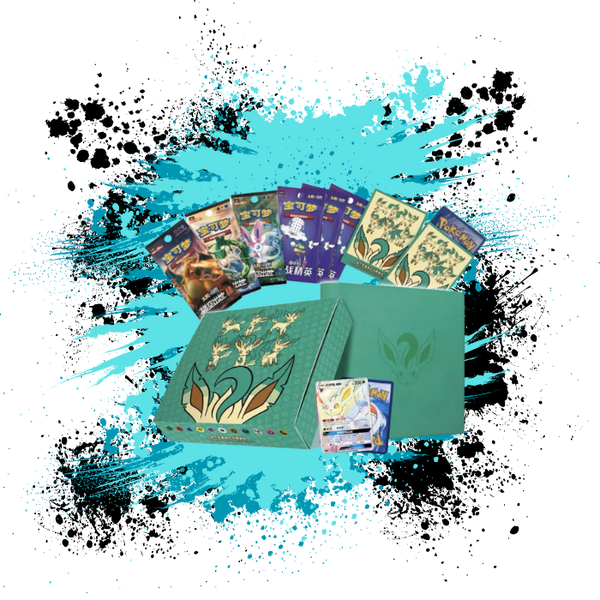 Pokemon Simplified Chinese (CN) - Leafeon GX Set Gift Box – Collectors ...
